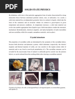 Chapter 1 Crystal Structure | PDF | Crystal Structure | Lattice (Group)
