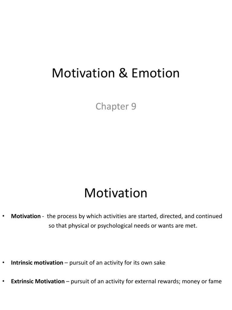 Theories of Motivation and Emotion | PDF | Facial Expression | Motivation