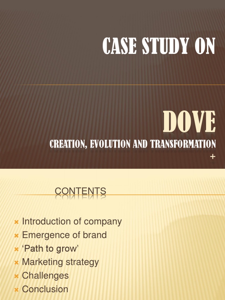 Dove Case Study | PDF