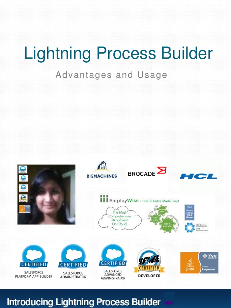 Lightning Process Builder: Advantages and Usage | PDF | Salesforce.Com | Business Process