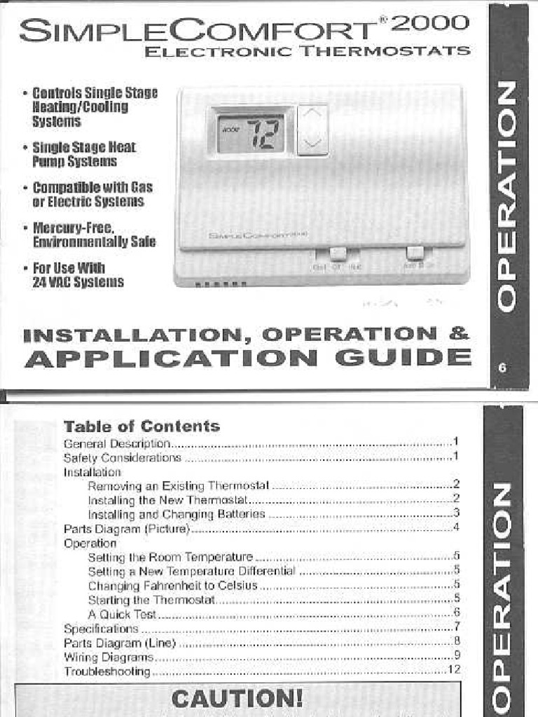 Simple Comfort 2000 | PDF