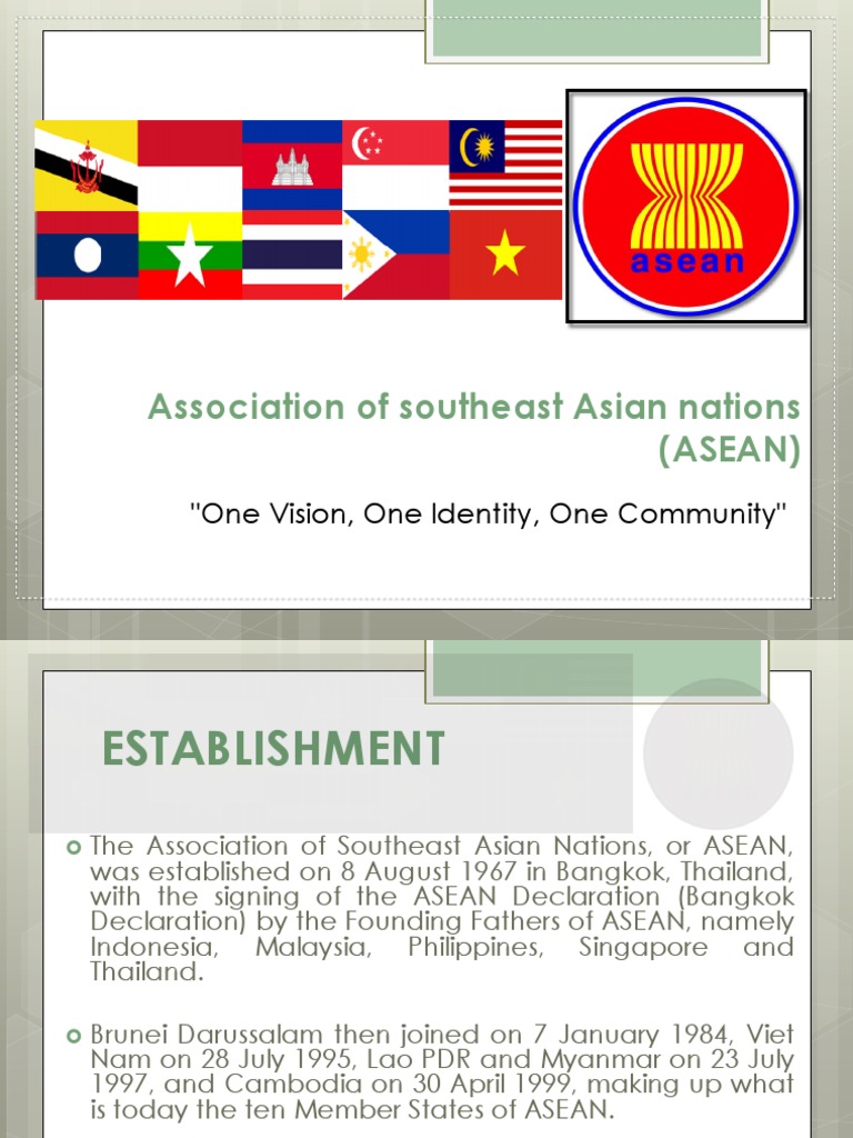 ASEAN_PPT[1] | Association Of Southeast Asian Nations | Southeast Asia