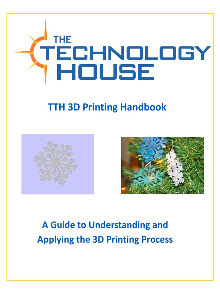 TTH 3D Printing Handbook Rev1 | PDF | 3 D Printing | Production And ...