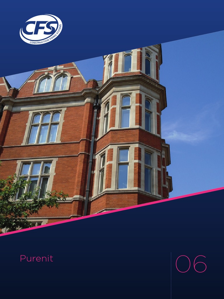 CFS Purenit Brochure | PDF | Deformation (Mechanics) | Building Insulation