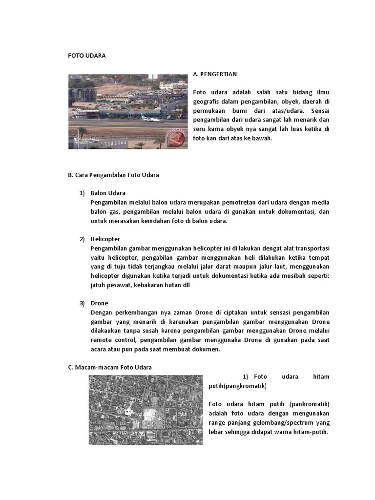 Foto Udara | PDF