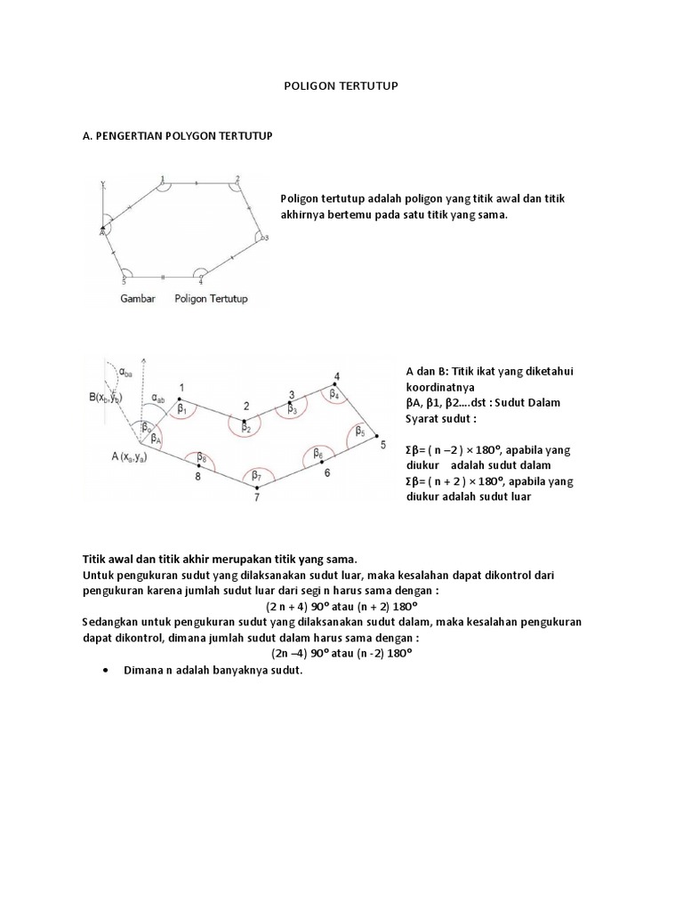 Polygon Tertutup | PDF