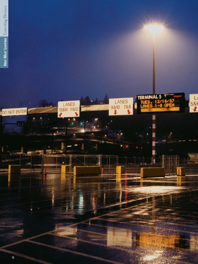 High Mast Lowering Devices | PDF | Electric Motor | Wire