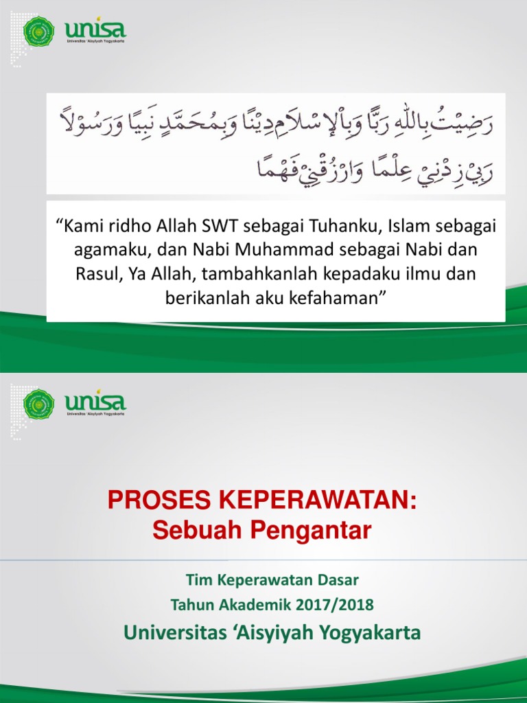 Kami Ridho Allah SWT Sebagai Tuhanku, Islam Sebagai Agamaku, Dan Nabi ...
