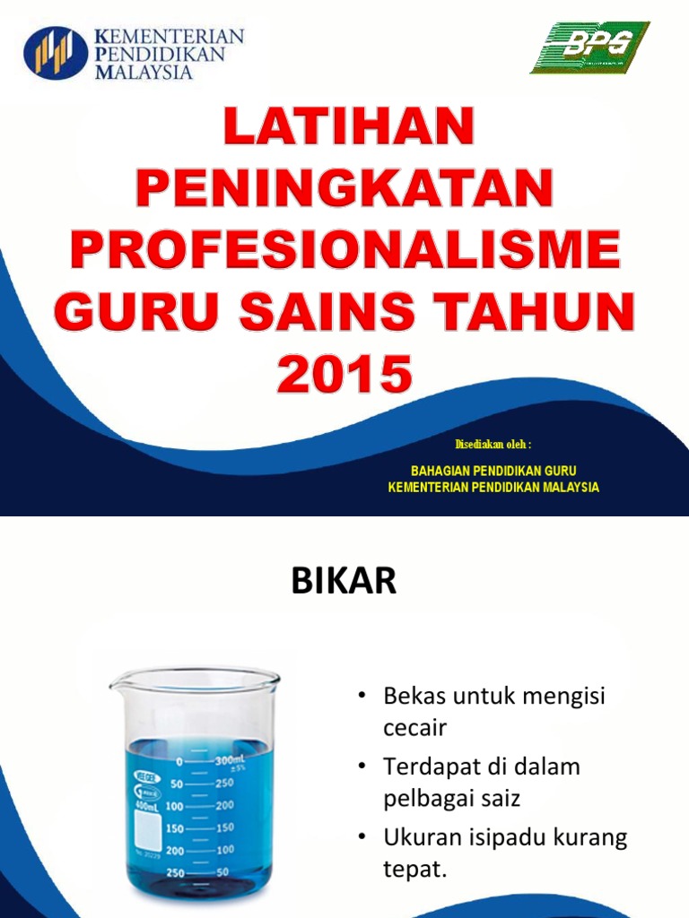PP Bahan Radas (Baru) | PDF