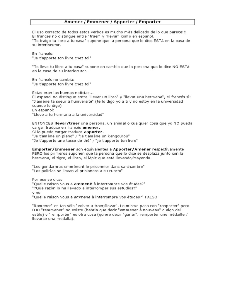 Amener, Emmener | PDF | Échecs | Jeux et activités