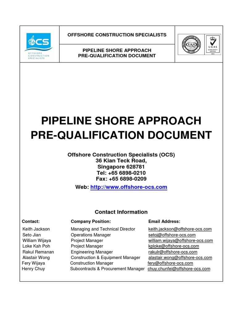 Shore Approach | PDF | Offshore Drilling | Deep Foundation