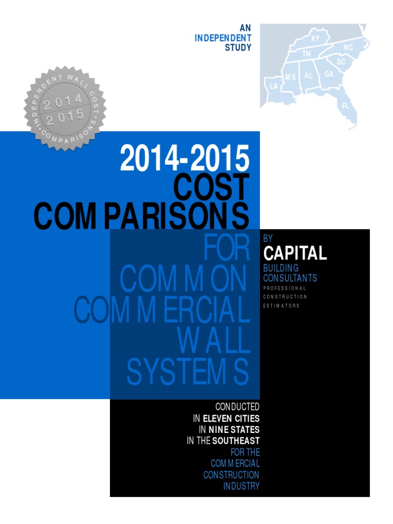 2014 Wall Cost Comparison 4 Web | PDF | Wall | Framing (Construction)