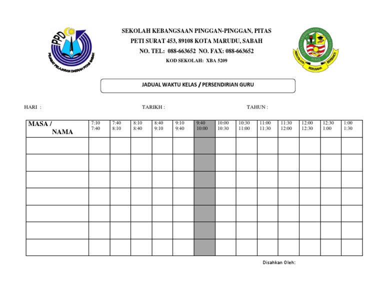 Tapak Jadual Relief | PDF