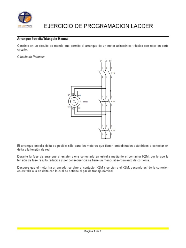 Ejercicio Programacion Ladder 1 | PDF
