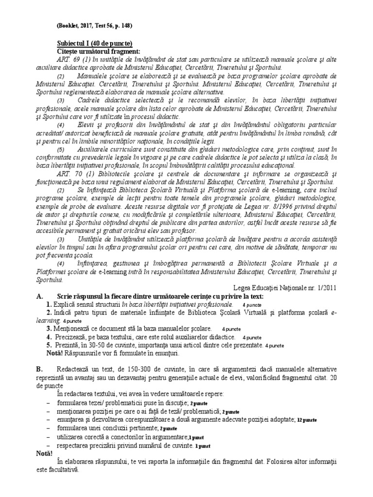 CARACTERIZARE Roman Postbelic Booklet 2017 PDF | PDF
