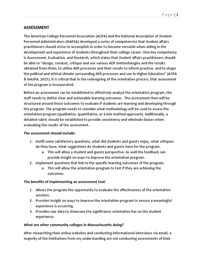 Assessment | Download Free PDF | Educational Assessment | Survey ...