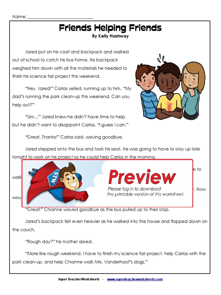 3rd Friends Helping Friends | PDF | Leisure