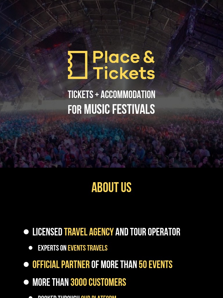 Festival Travel Packages & Tickets | PDF