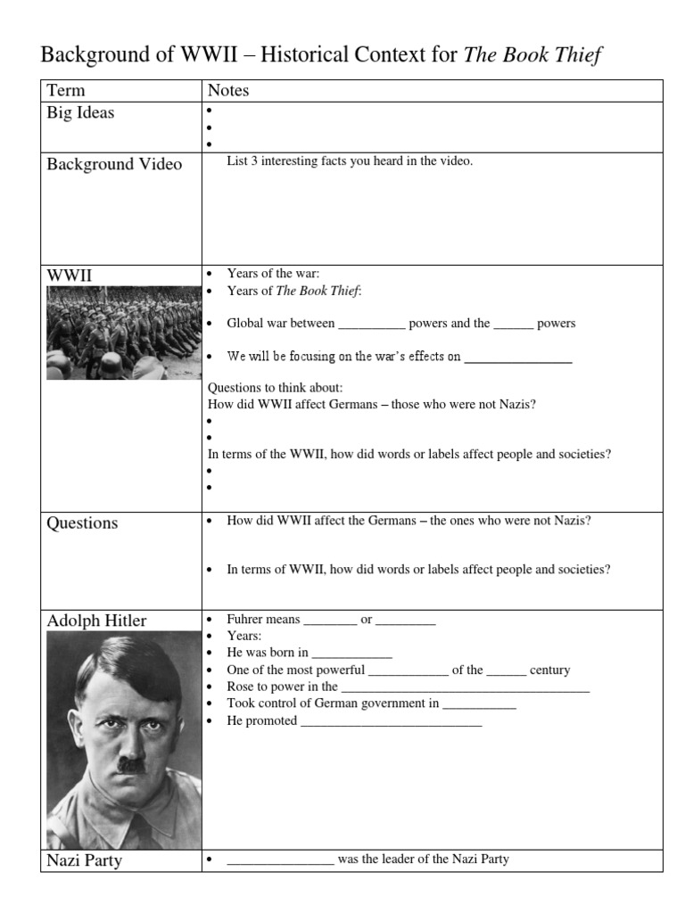 Guided Notes | PDF | Nazi Germany | The Holocaust