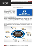 TCS Organization Structure | PDF | Strategic Management | Innovation