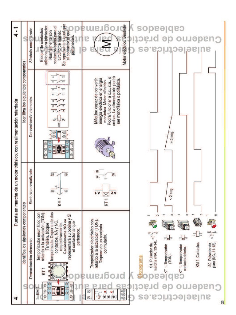 Ej2 Arranque Motor Temporizado PDF | PDF