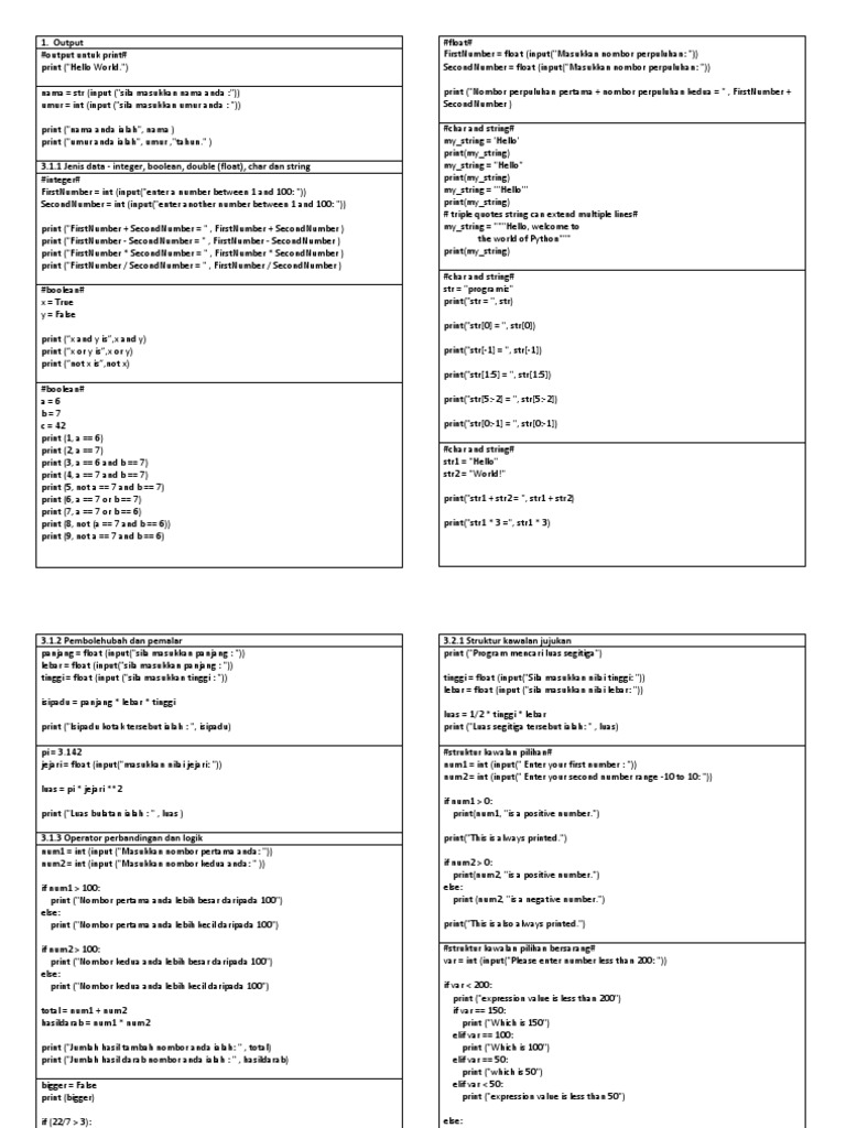 Latihan Python | PDF | Theory Of Computation | Theoretical Computer Science