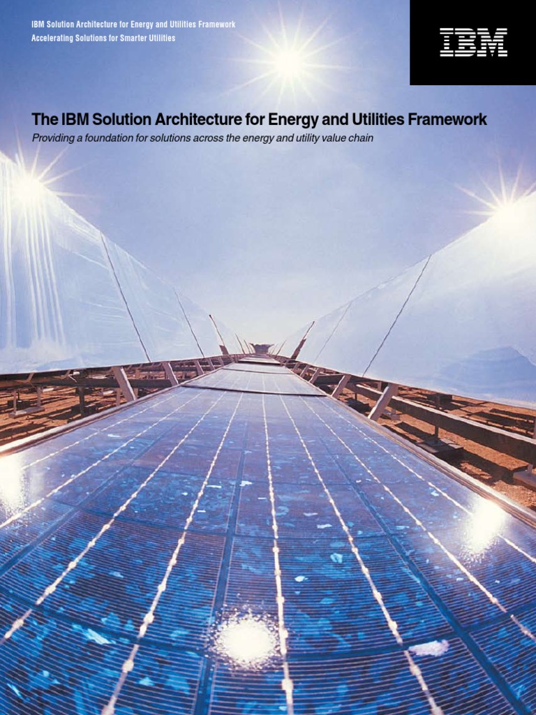 The IBM Solution Architecture For Energy and Utilities Framework | PDF ...