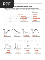 AP Statistics Unit 2 Practice Test | PDF | Errors And Residuals ...