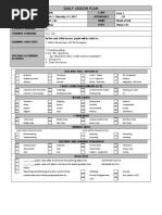 HighScope Lesson Plan Sheet | PDF