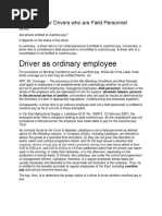 PD 442 Labor Code Article 95. Right To Service Incentive Leave | PDF ...