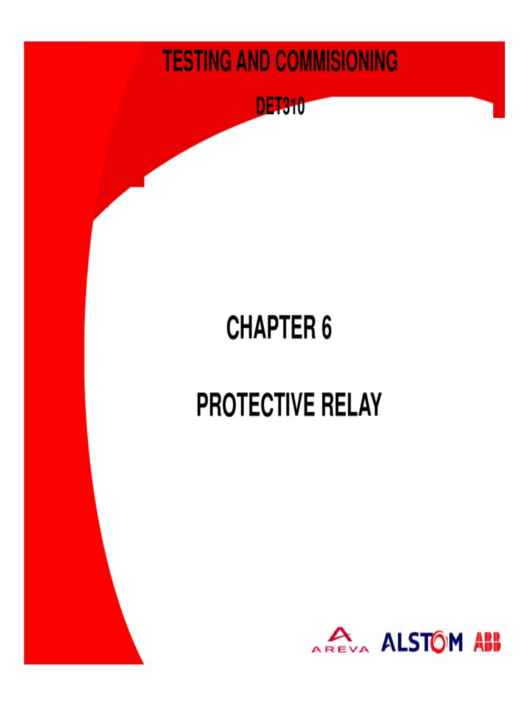 Protective Relay | PDF | Relay | Electronic Engineering