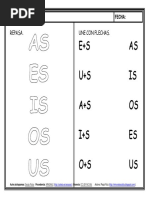 Fonema S - Inversas | PDF
