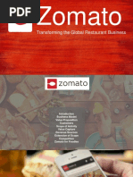Zomato: Company Overview and History | PDF | Companies | Economies