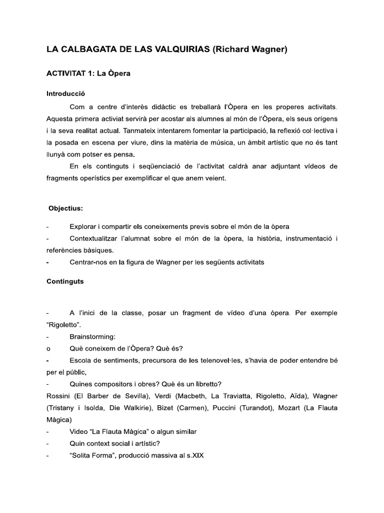 La Cabalgata de Las Valquirias v2 PDF | PDF