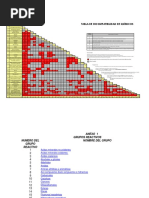 Tabla Incompatibilidad Nom 054 Semarnat PDF | PDF | Combustión | Pintar