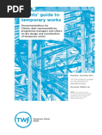 Temporary Works Design Brief Guide | PDF | Concrete | Civil Engineering