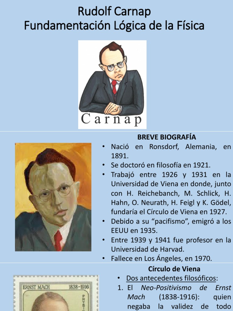 R. Carnap - Fundamentos Lógicos de La Física | PDF | Gases | Teoría