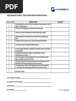 Tool Box Checklist | PDF | Technology & Engineering