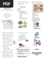 Leaflet Hipertensi | PDF