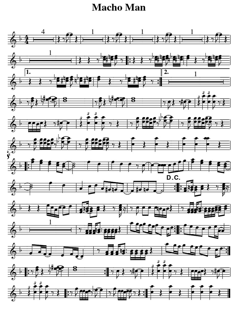 Macho Man C | PDF