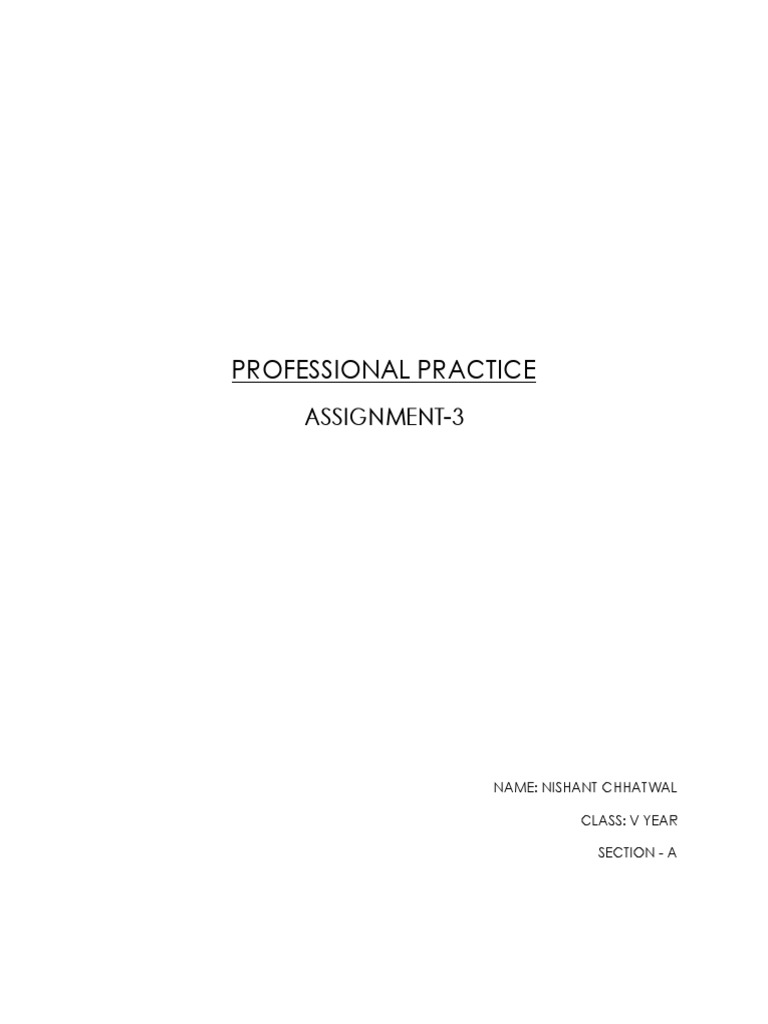 Professional Practice: Assignment-3 | PDF | Word Processor | Spreadsheet