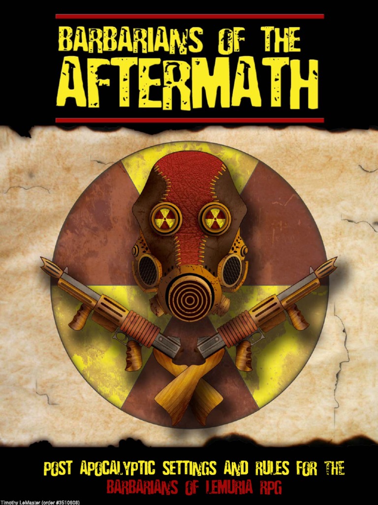 Barbarians of The Aftermath PDF | PDF | Apocalyptic And Post ...