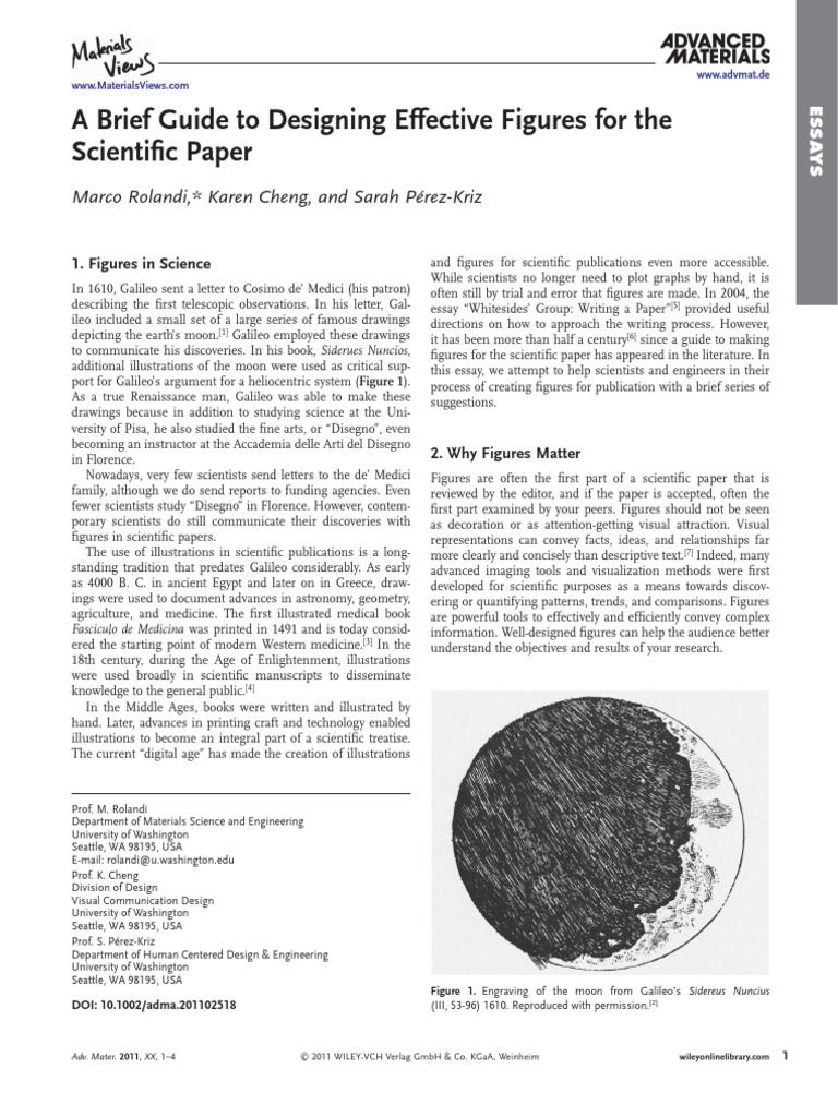 A Brief Guide To Designing Effective Figures For The Scientifi C Paper ...