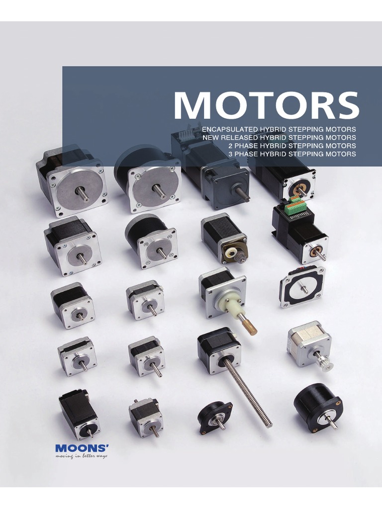 Rotary Stepper Motors | PDF | Electric Motor | Electrical Equipment