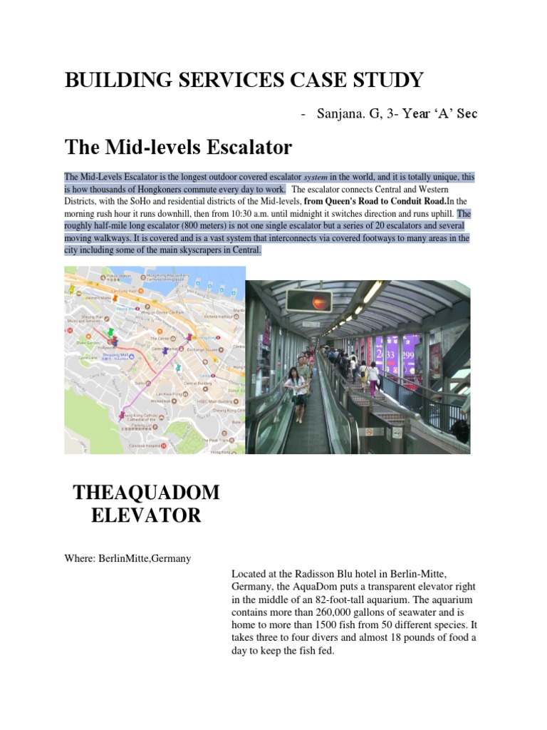 Building Services Case Study | PDF | Transport | Restaurant And Catering