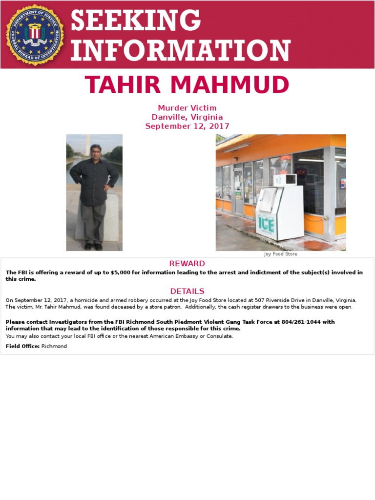 Tahir Mahmud Poster | PDF
