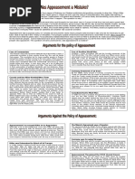 Appeasement Policy Cartoon Analysis S3 | PDF | Neville Chamberlain ...