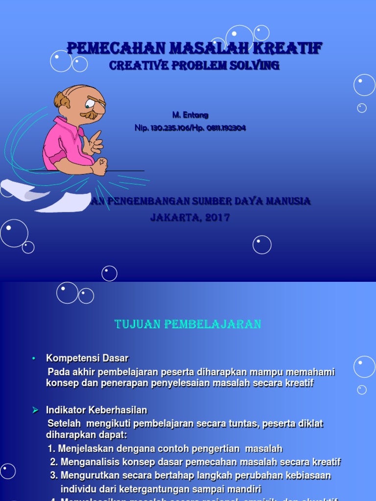 Creative Problem Solving | PDF