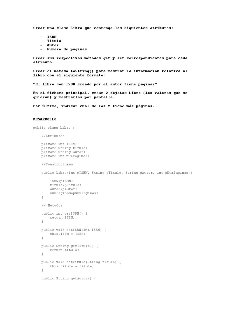 Poo Pdf Constructor Programación Orientada A Objetos Programación