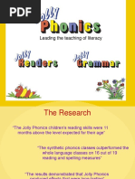 Jolly Phonics Powerpoint Presentation | PDF | Phonics | Written ...